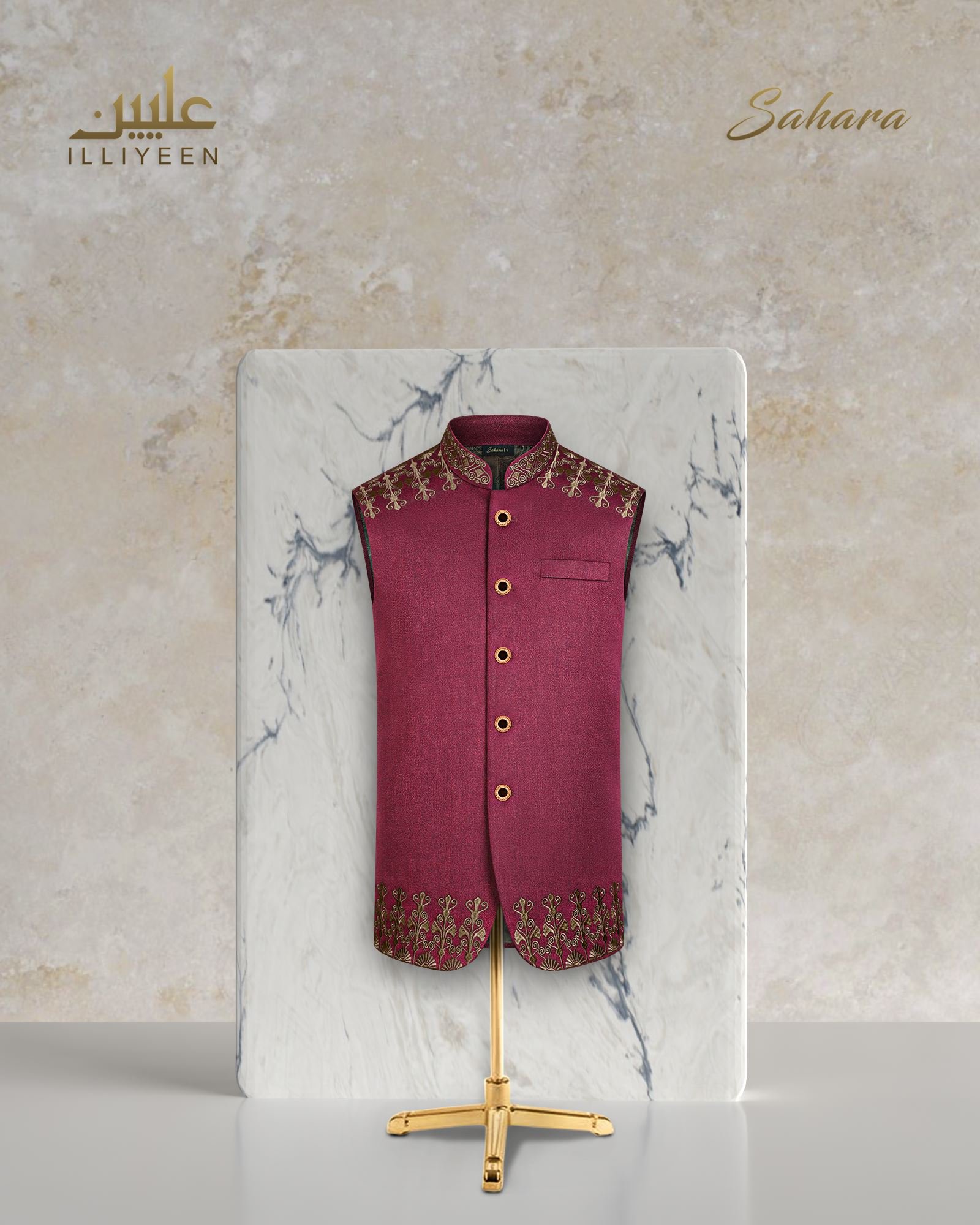 Sahara Waistcoat - 227715 | ILLIYEEN